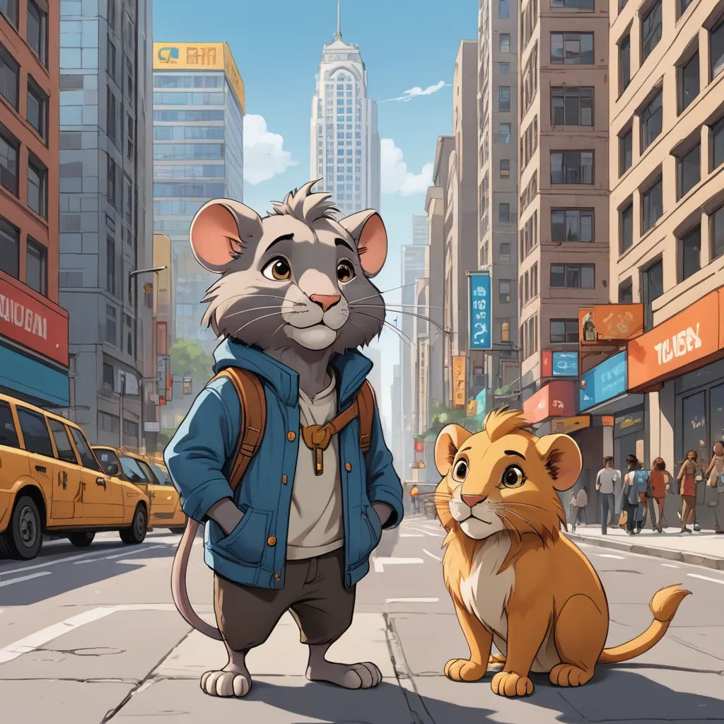 The Curious Rat and the Wise Lion | Story.com