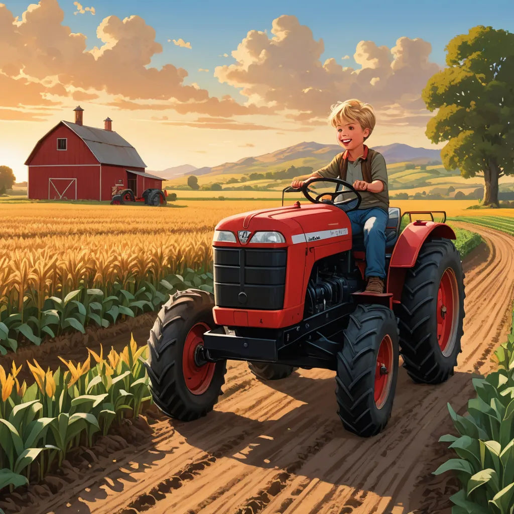 Luca's Red Tractor | Story.com