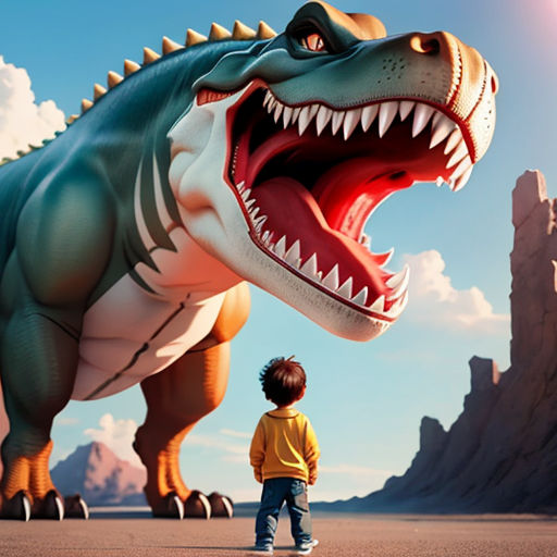 The Daring Adventures of Little Timmy in Dinosaur World | Story.com