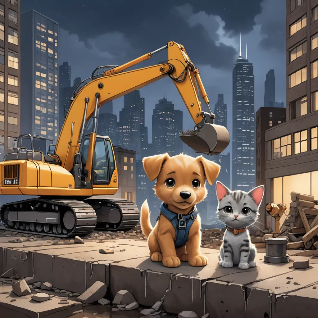 The Adventures of Jimmy the Excavator and Hammer the Crane | Story.com