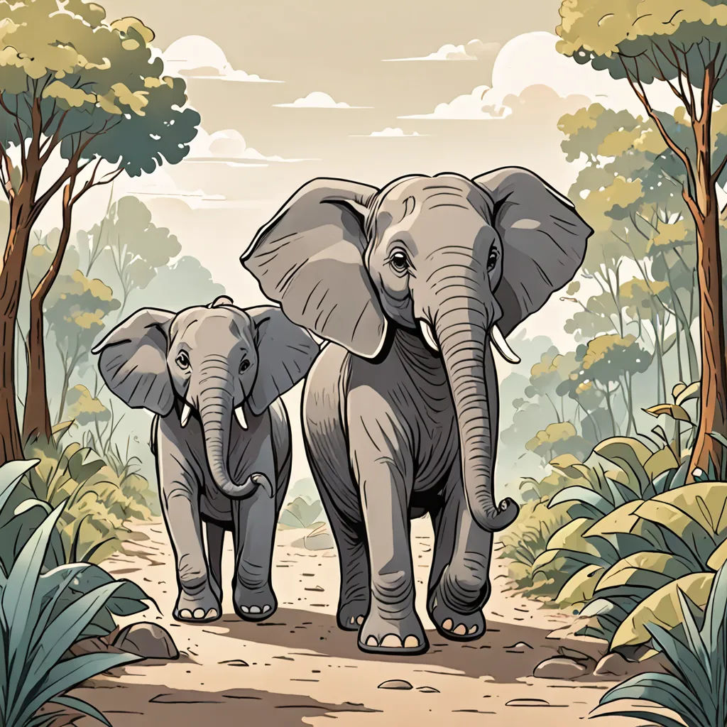 Andy Elephant And Ellie Ant: The Adventures Of The Ant And The Elephant ...