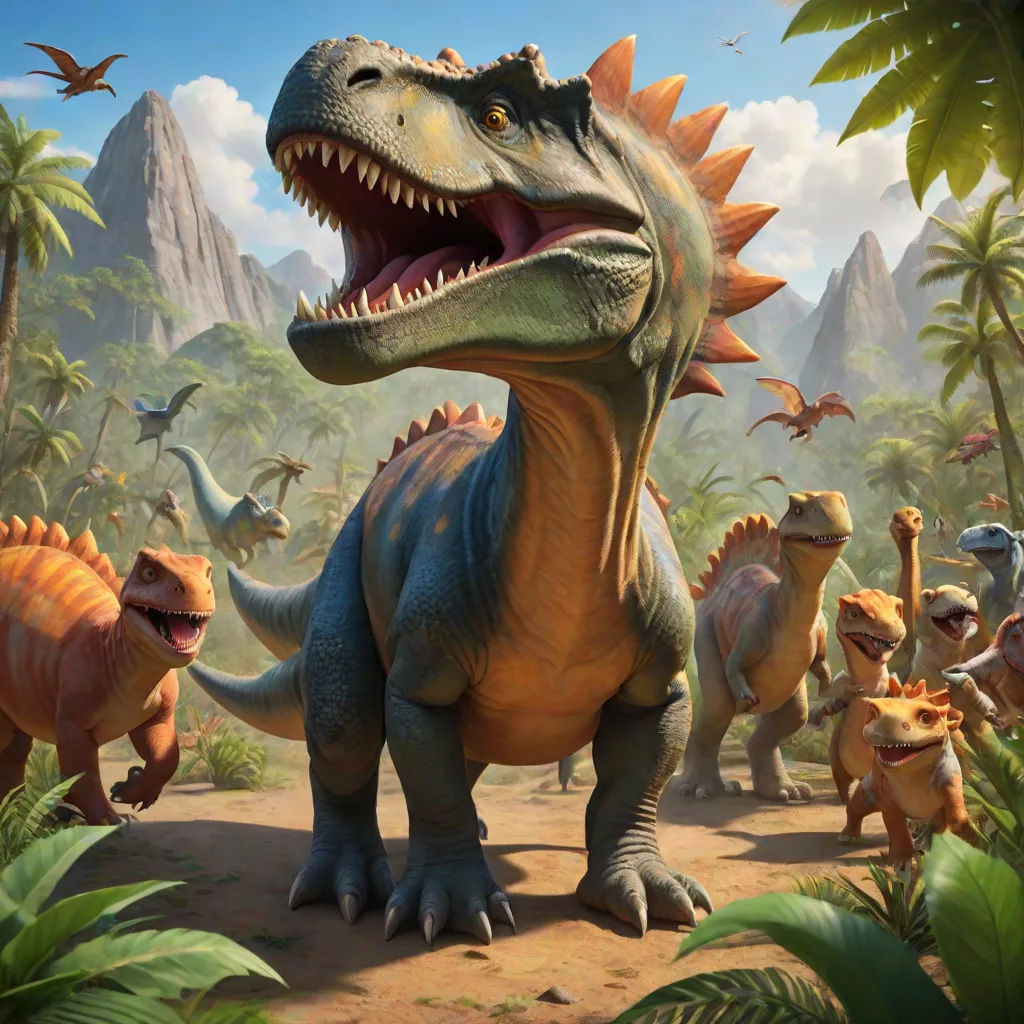 The Happy Dinosaur and His Many Friends | Story.com