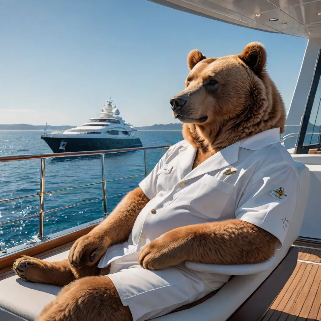 Winston The Bear's Luxurious Yacht Cruise | Story.com