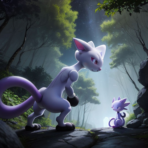 Pokemon Baby Mewtwo