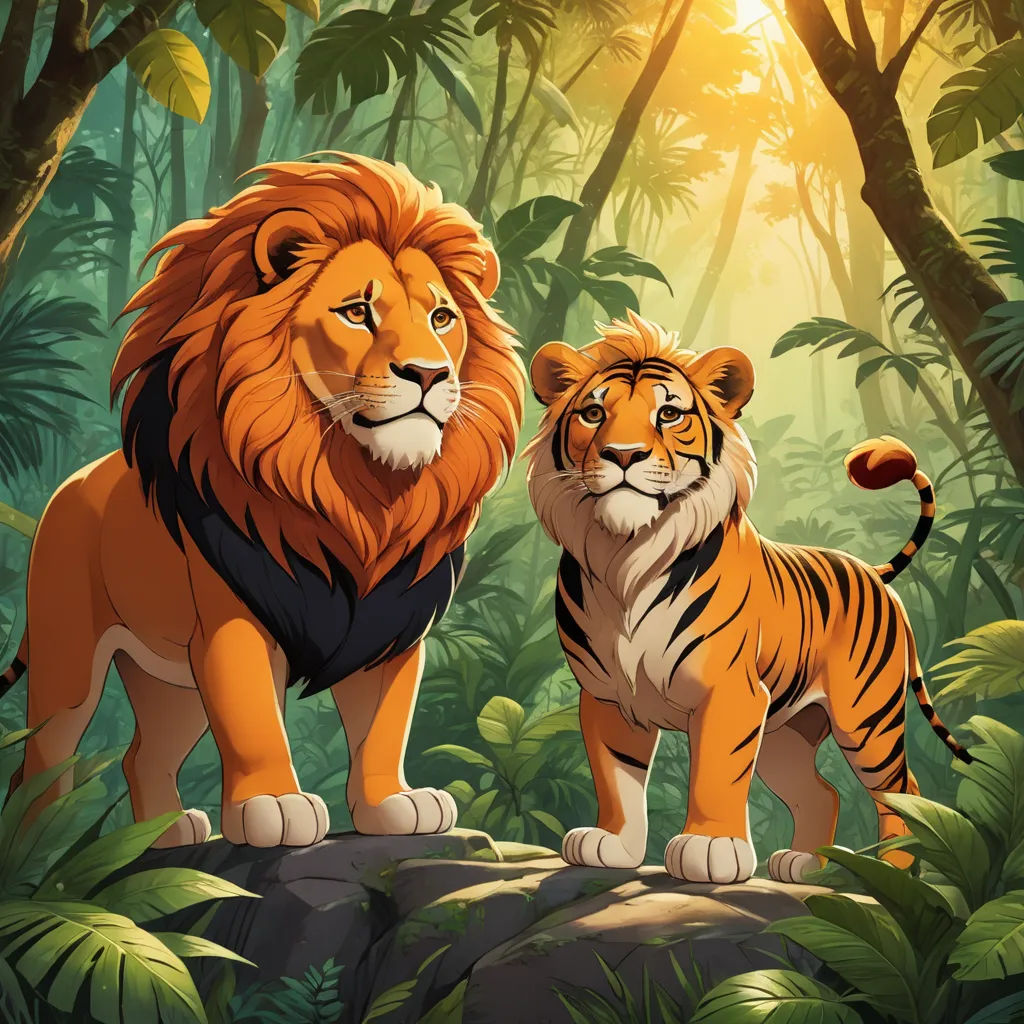 The Lion and the Tiger | Story.com