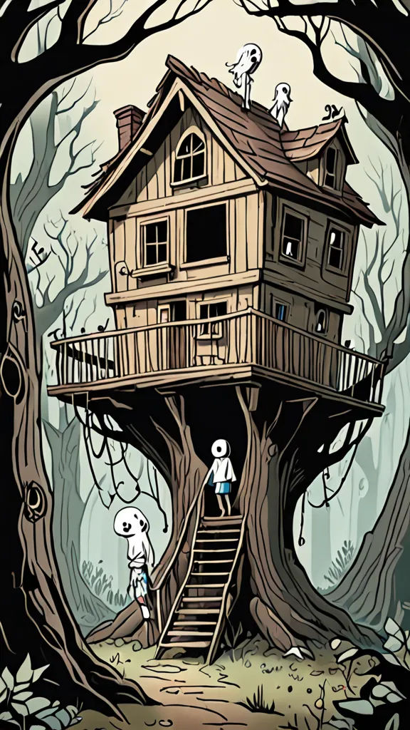 Watch:The Haunted Treehouse | AI Horror Videos | Story.com
