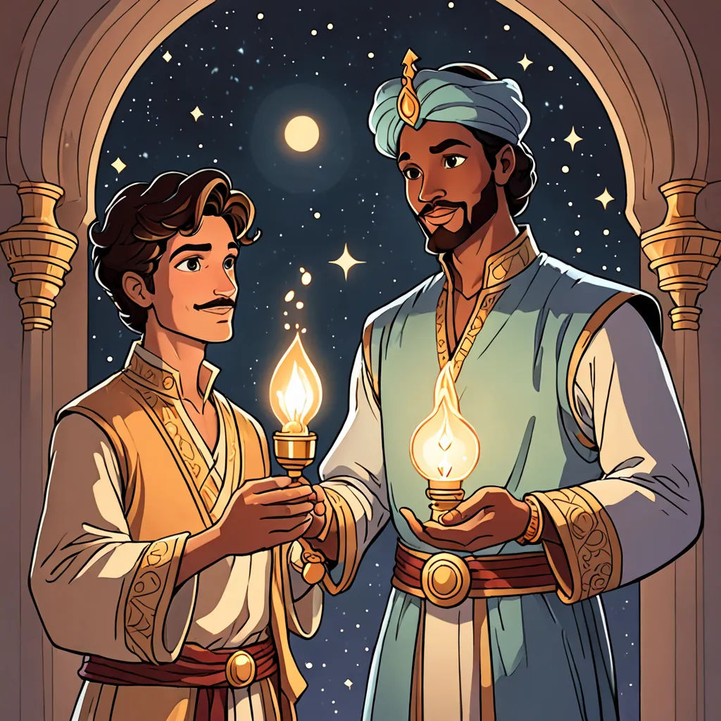 The Prince and the Freeing of the Genie | Story.com