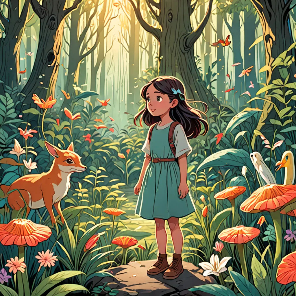 The Magical Journey of Lily and the Enchanted Forest | Story.com