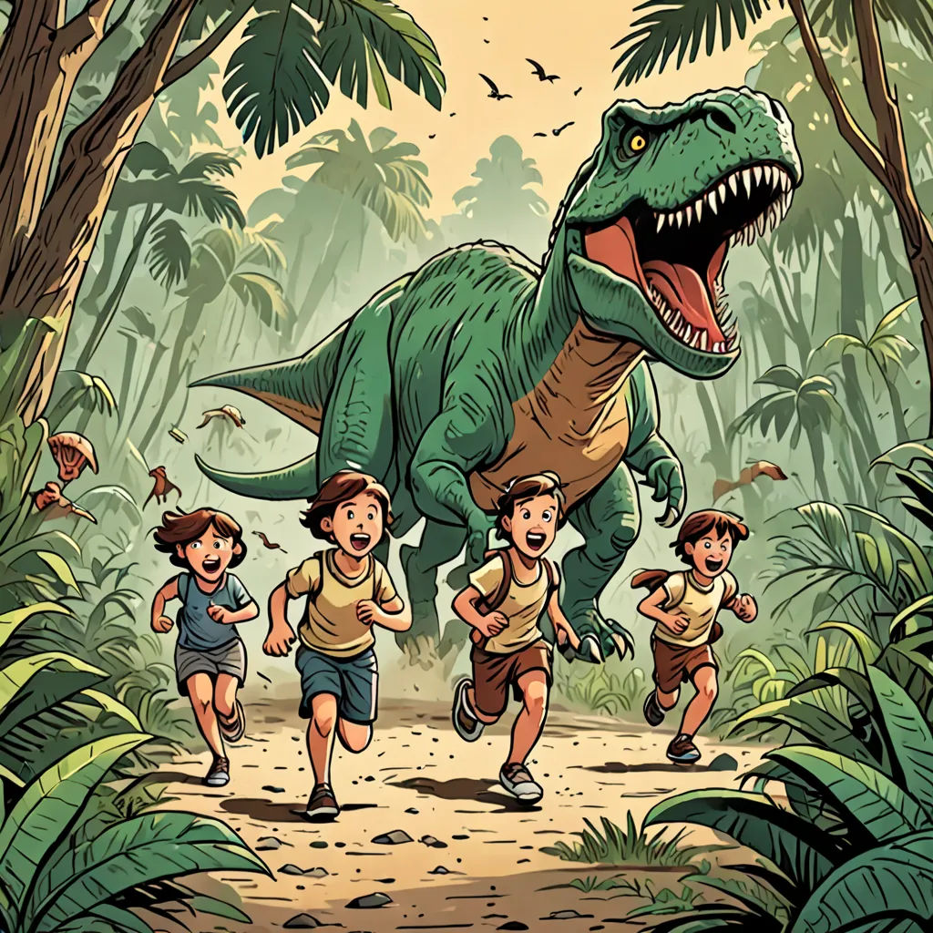 The T-Rex Chase | Story.com