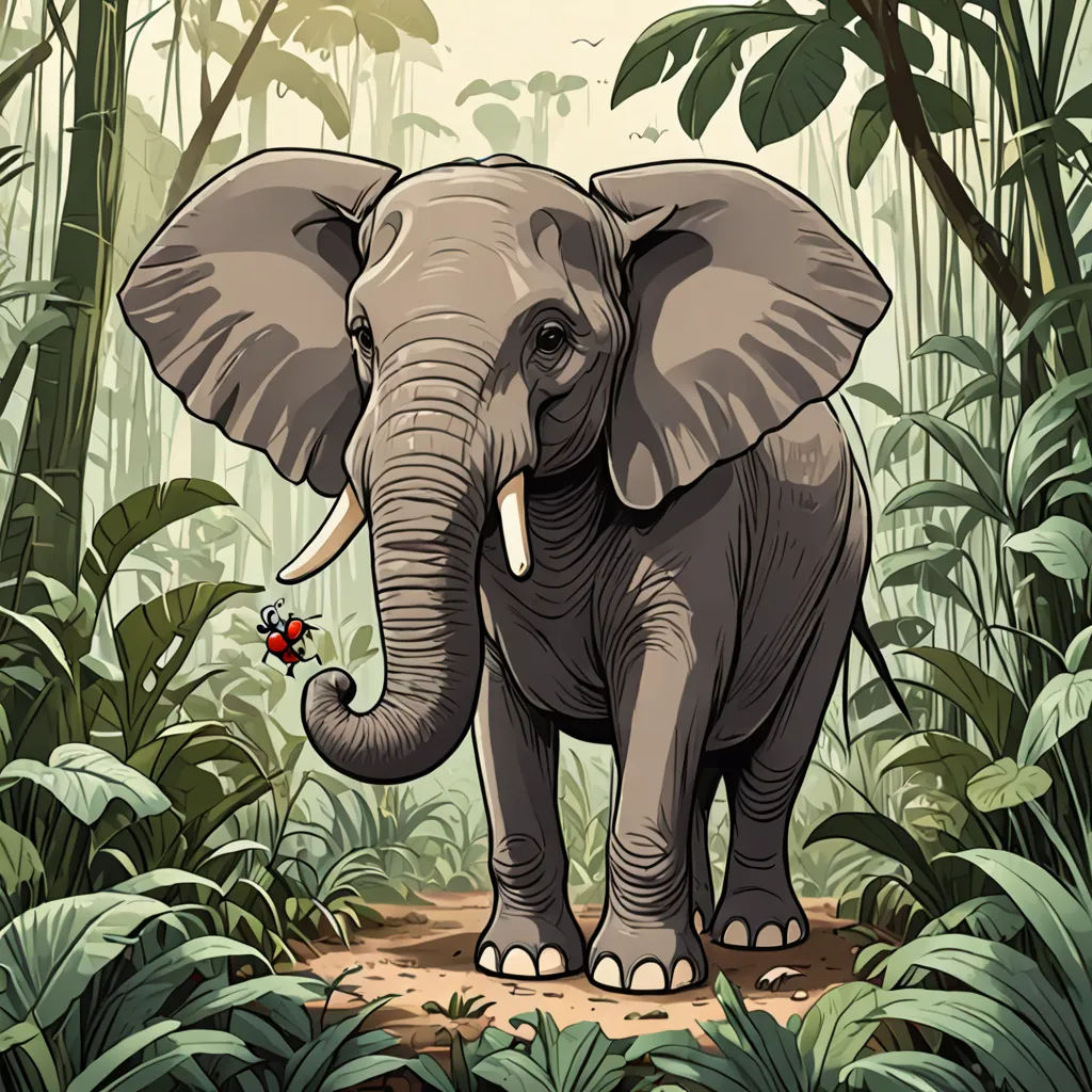 The Wise Elephant and the Clever Ant | Story.com