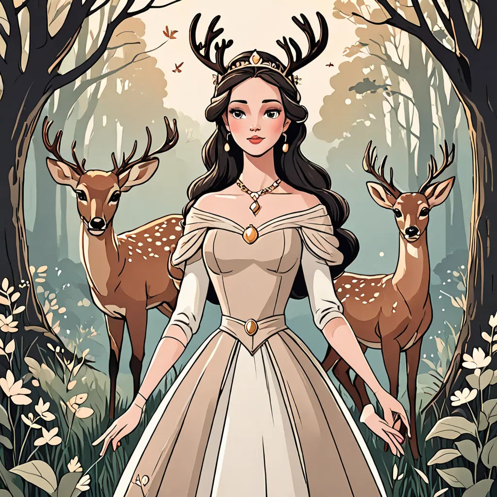 The Little Princess and Her Pet Deer | Story.com