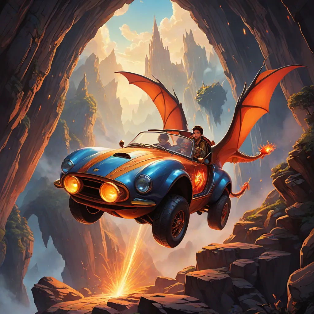 The Flying Car and the Dragon's Lair | Story.com