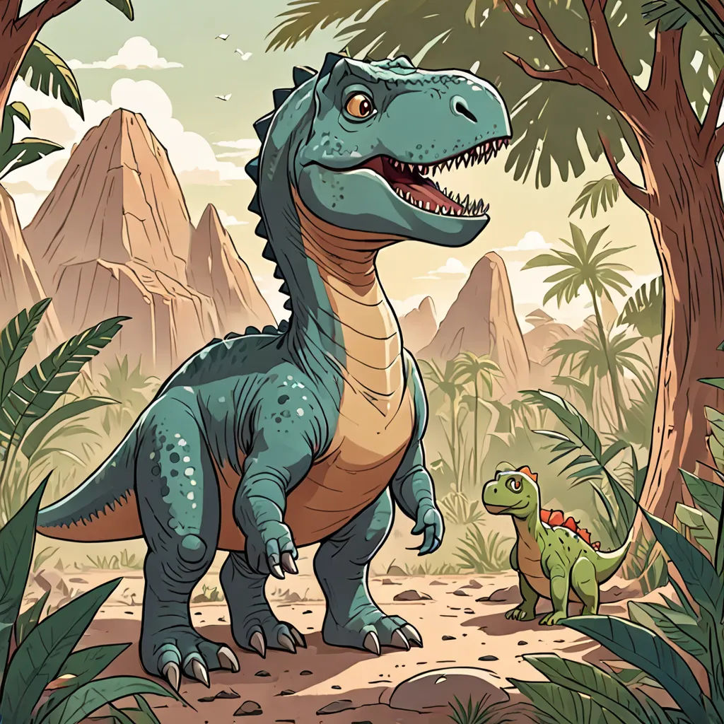 Le Dinosaure Amoureux | Story.com