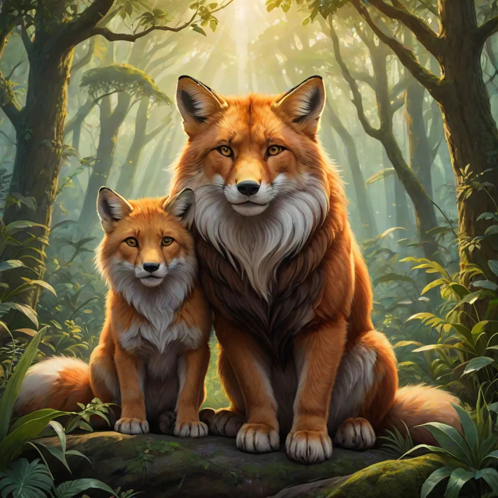 The Clever Fox and the Wise Lion | Story.com