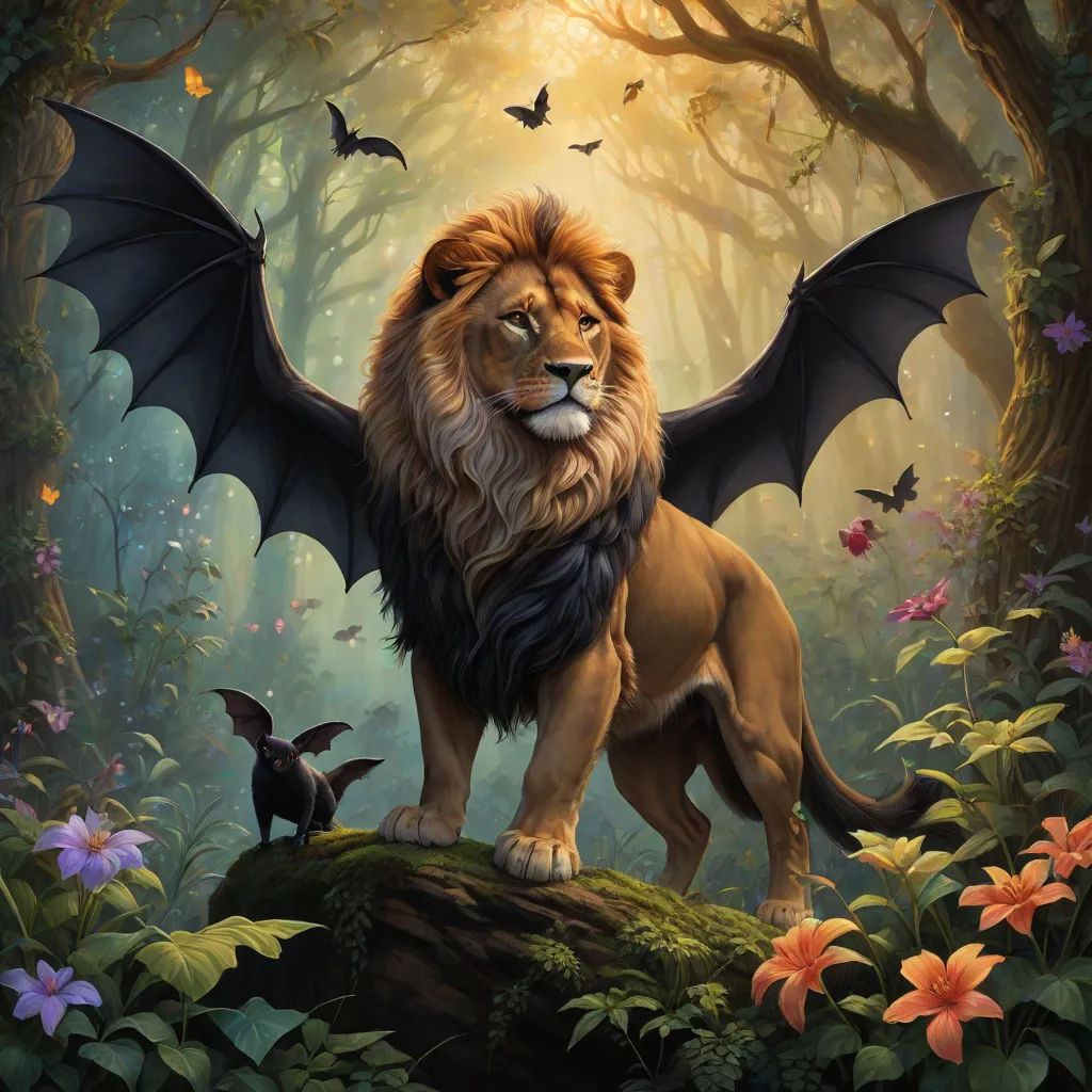 When the Lion Met the Work Bat | Story.com