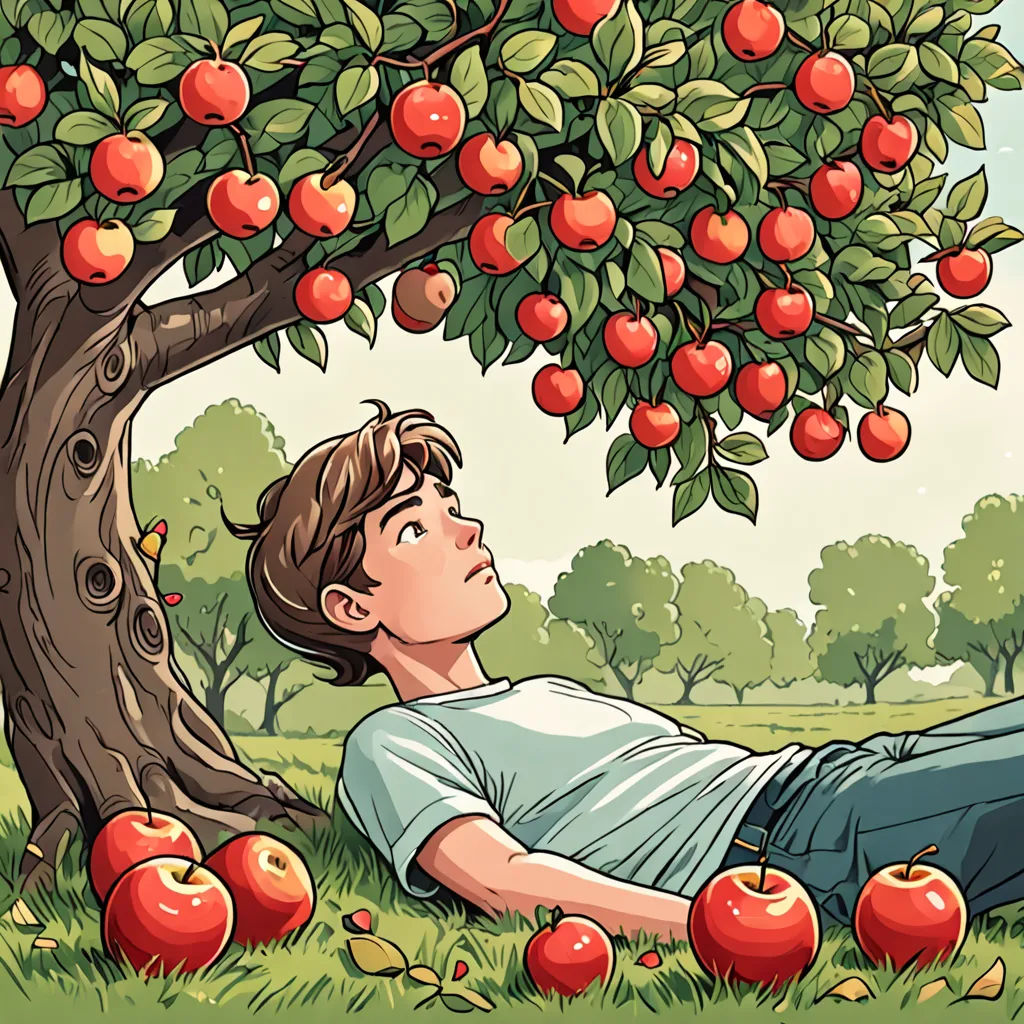 The Lazy Boy and the Apple Tree | Story.com