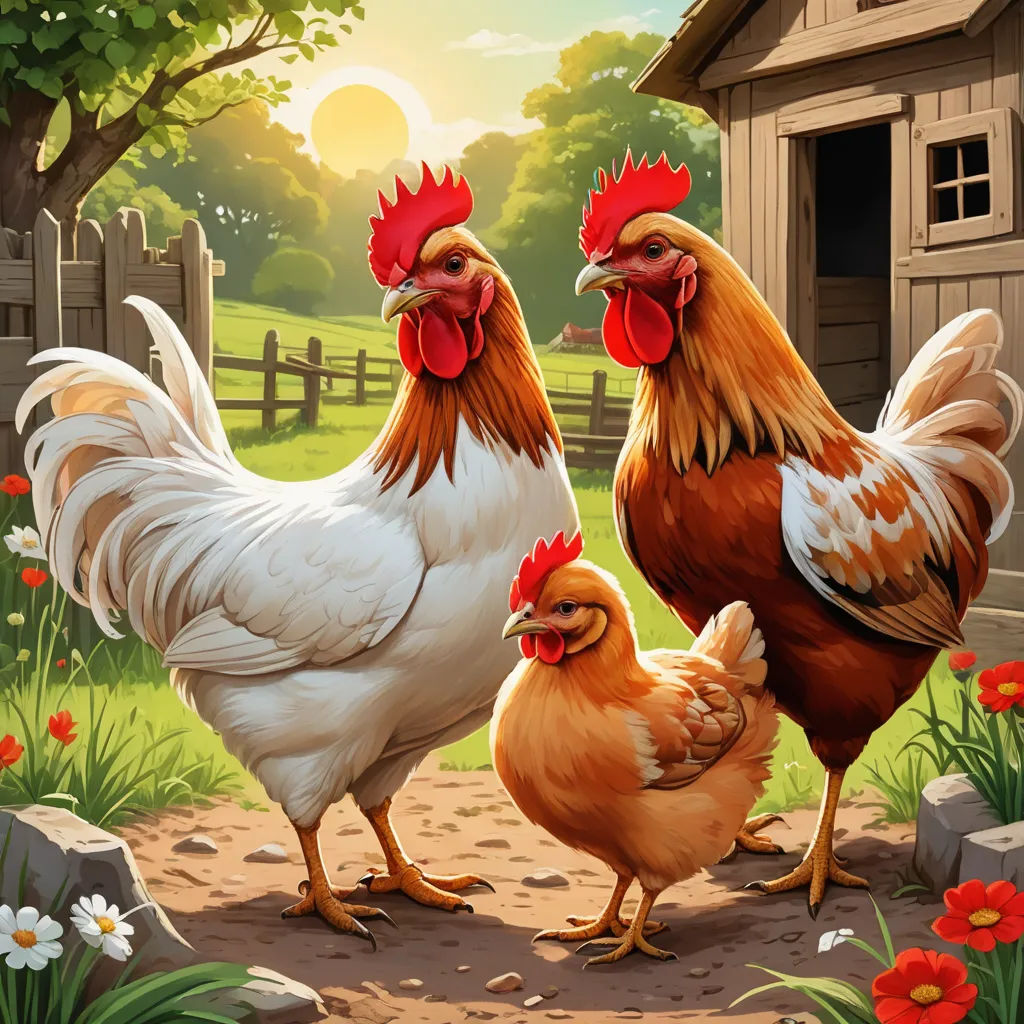 Mother Hen and Little Chick | Story.com