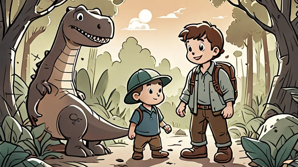 Watch:Timmy and Teddy's Dino Adventure | AI Children’s Videos | Story.com