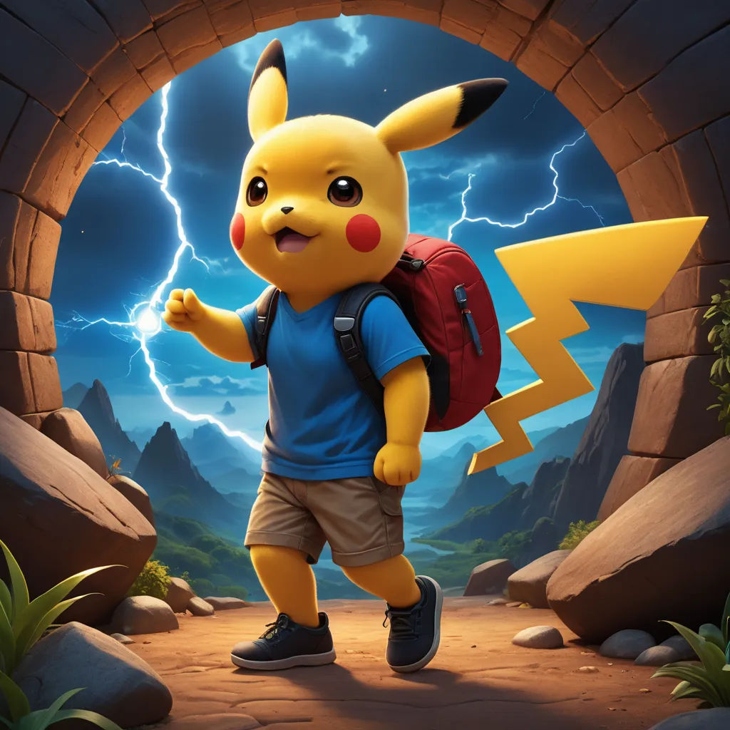 The Adventure of Lucas and Pikachu | Story.com