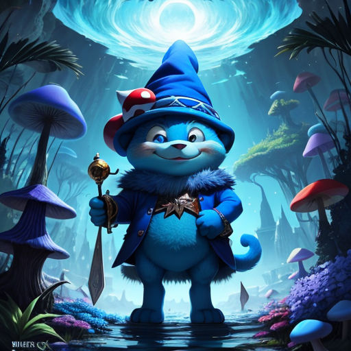 The Brave Blue Cat | Story.com