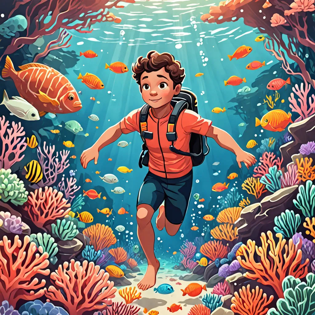 The Underwater Adventures of Finn the Fish: A Journey Through the Sea ...