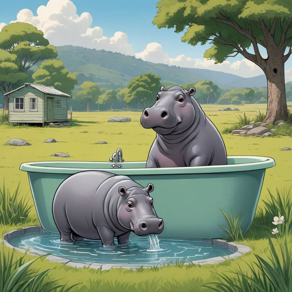 The Hippo's Bath | Story.com