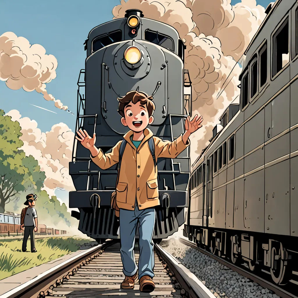 The Boy Who Stopped the Train Story