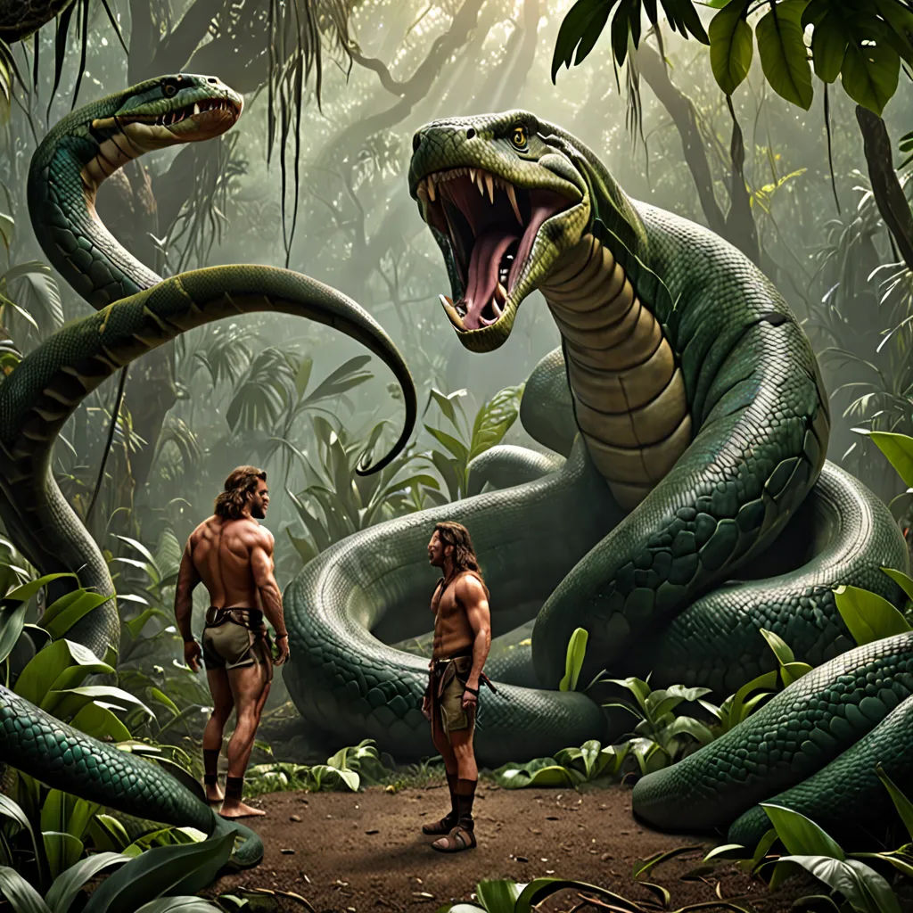 Tarzan et le serpent géant | Story.com