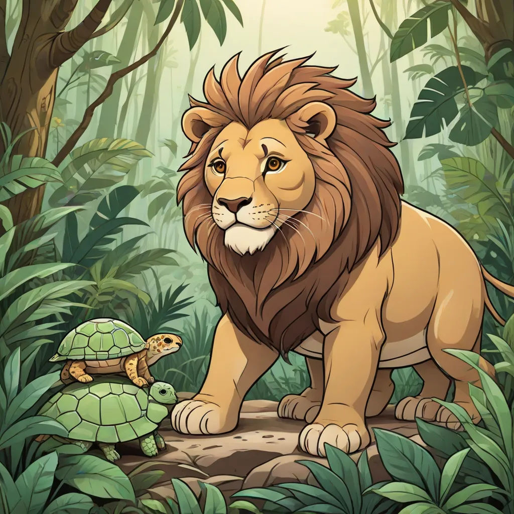 The Lion and the Turtle | Story.com
