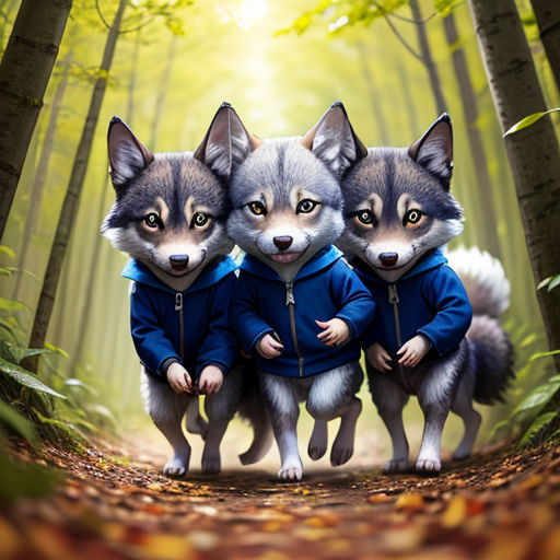 The Adventures of the Little Wolves | Story.com