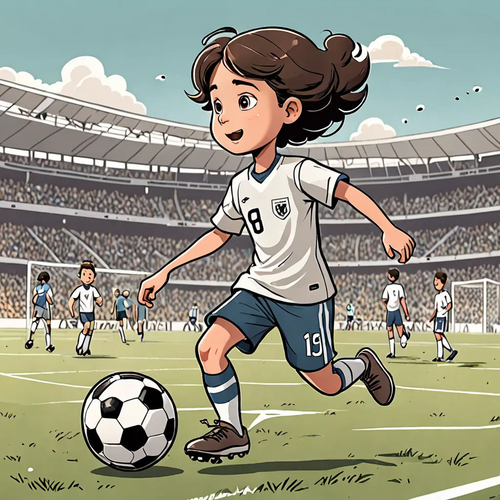 A Menina Que Queria Jogar Futebol Story