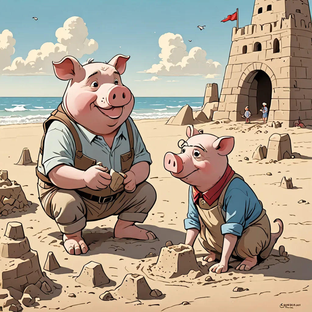 Mr. Piggles and the Sandcastle | Story.com
