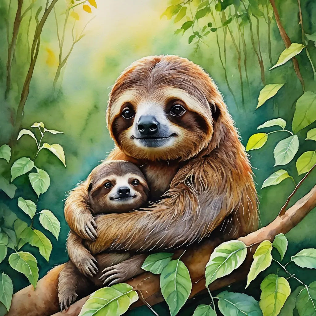 A Incrível Jornada do Filhote de Bicho-Preguiça | Story.com