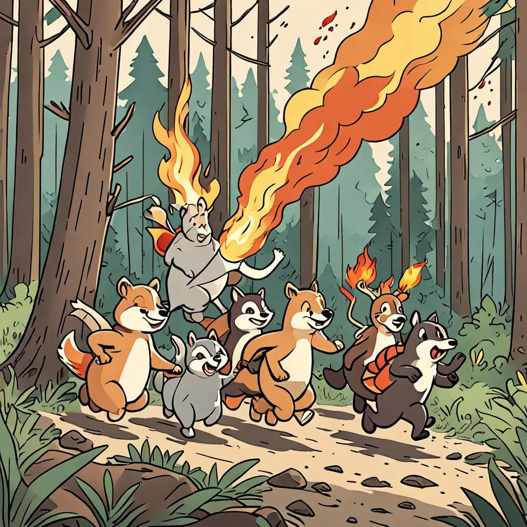 The Forest Fire Rescue | Story.com