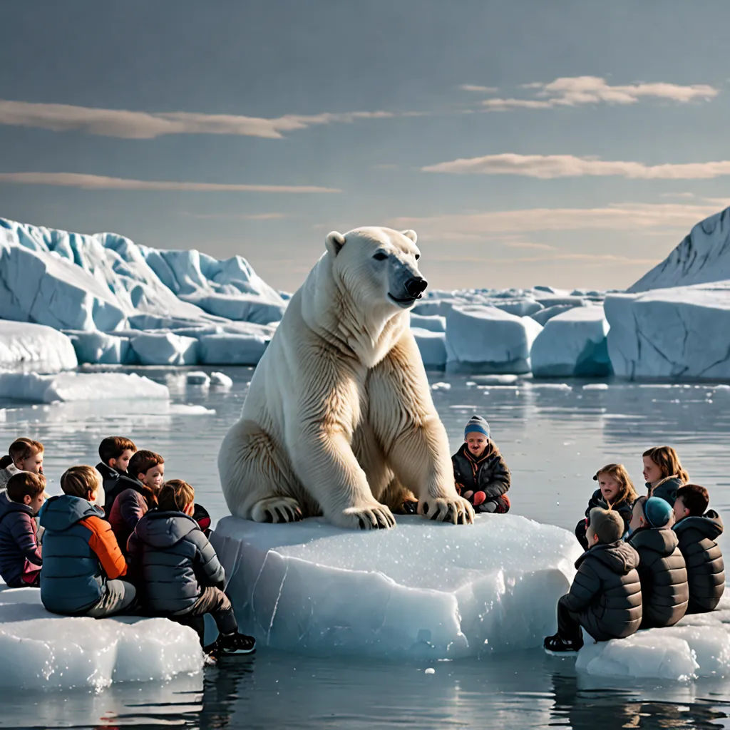 The Melting Ice: A Polar Bear's Tale | Story.com