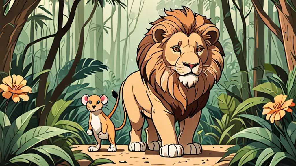 El Rey de la Selva y el Ratón | Story.com