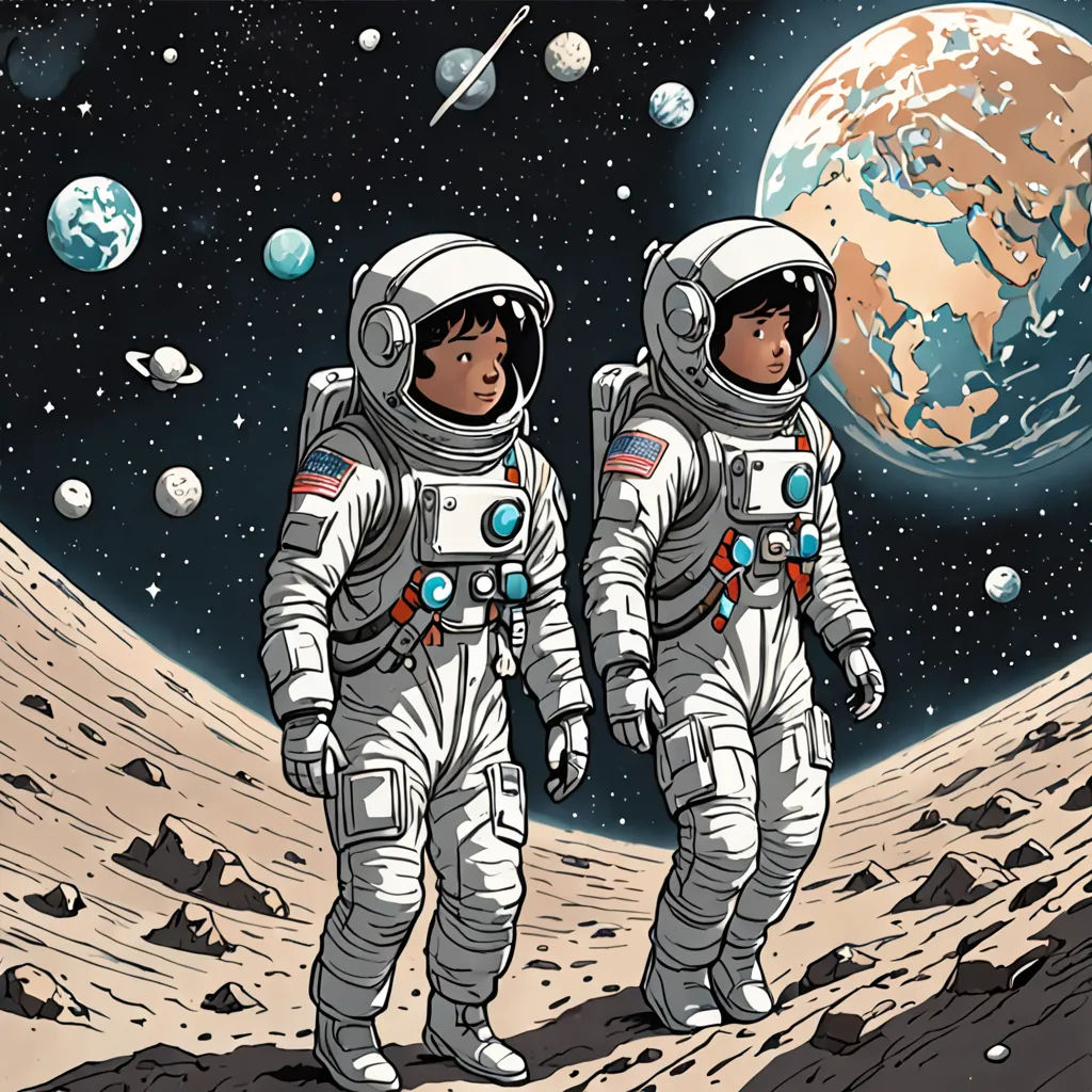 Jose and Edwin's Space Adventure | Story.com