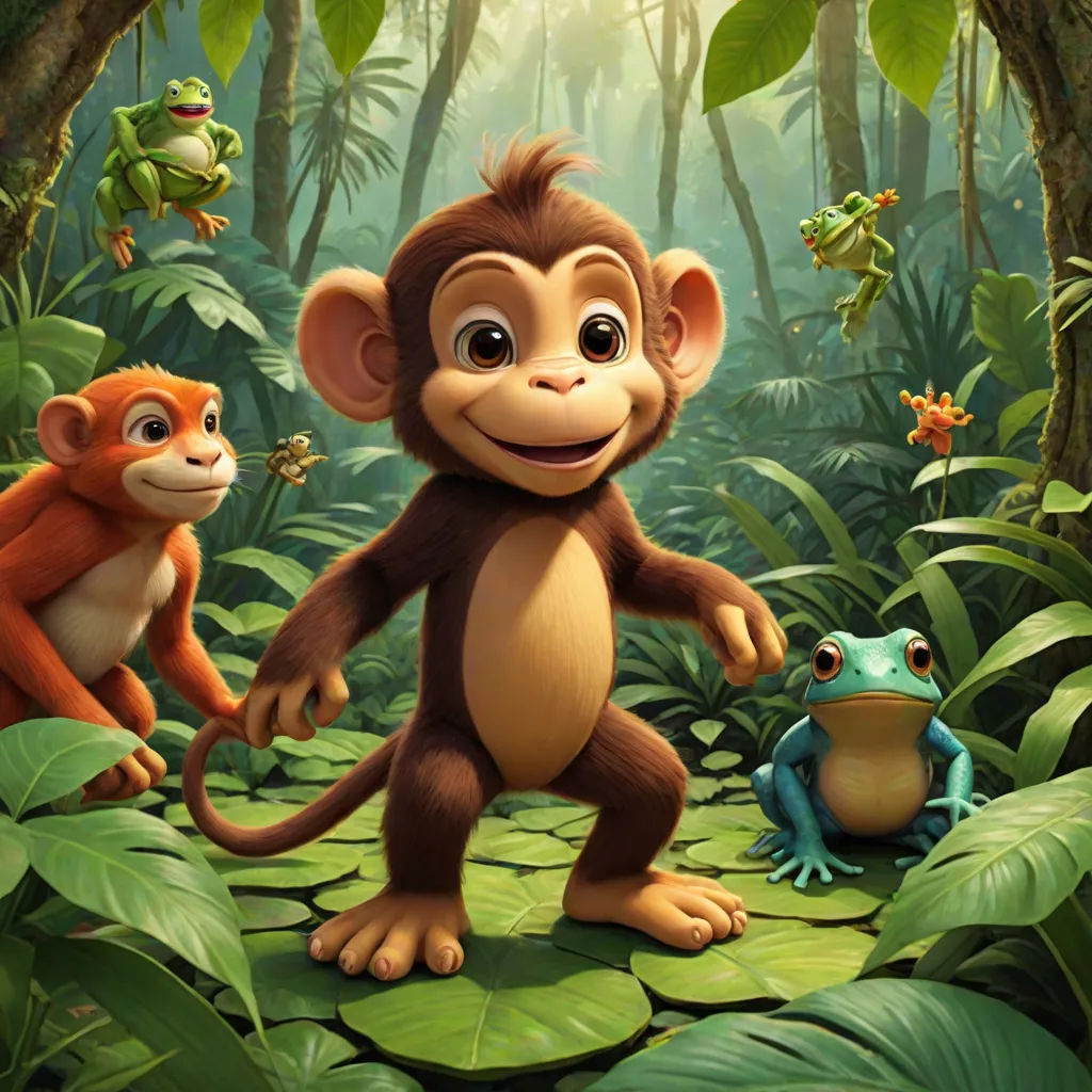 The Adventures of Miko the Monkey and Freddy the Frog | Story.com