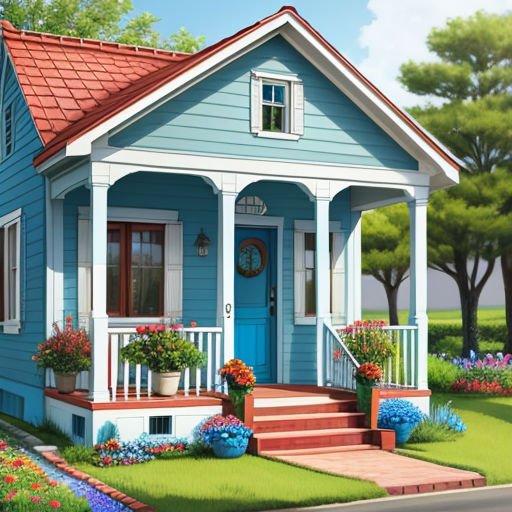 The Little Blue House | Story.com