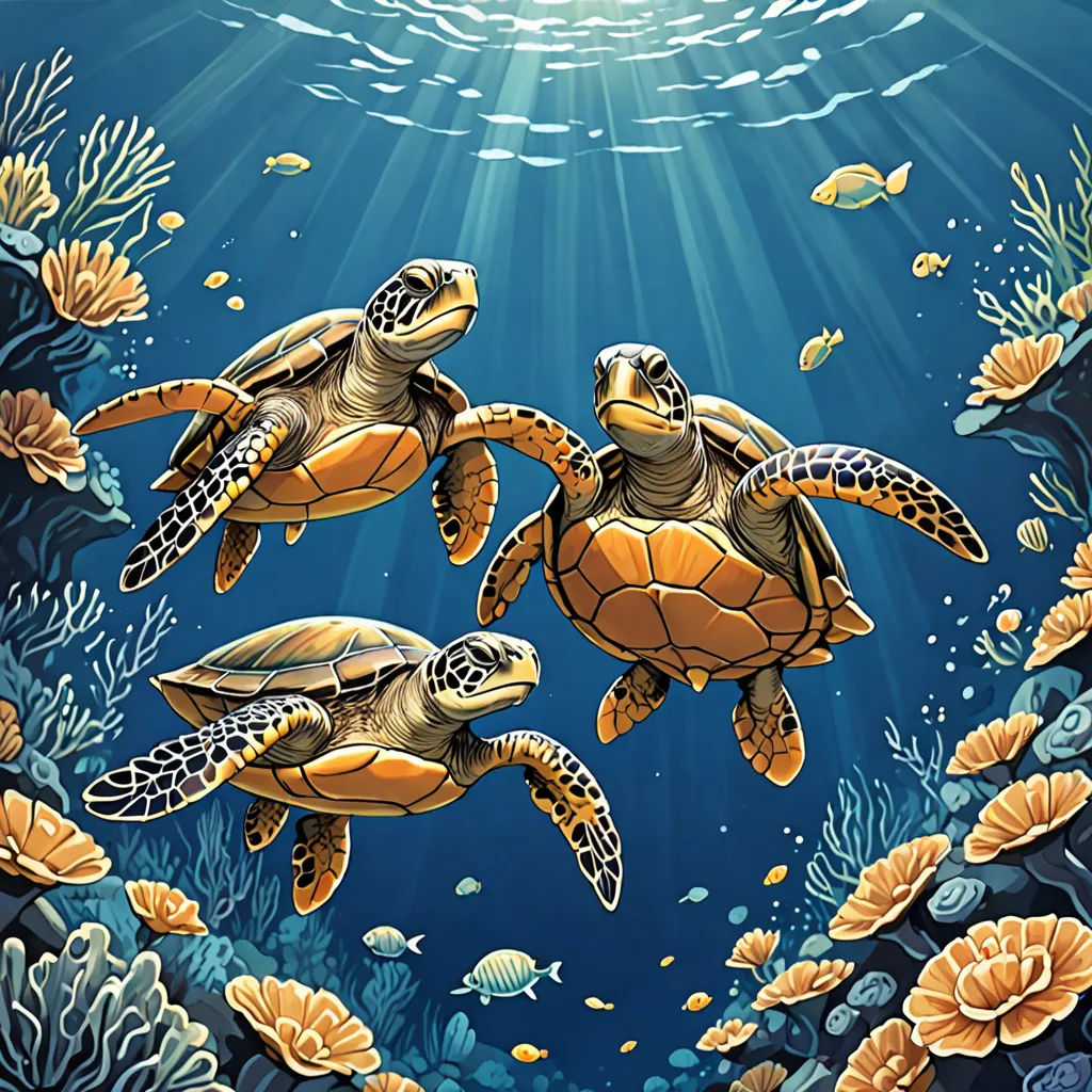 The Turtle Brothers' Deep Sea Adventure | Story.com