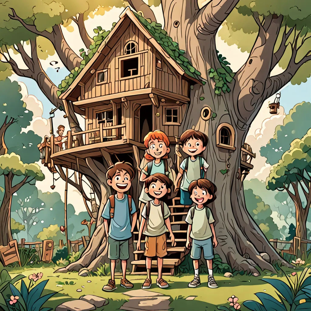 The Secret Treehouse Society | Story.com