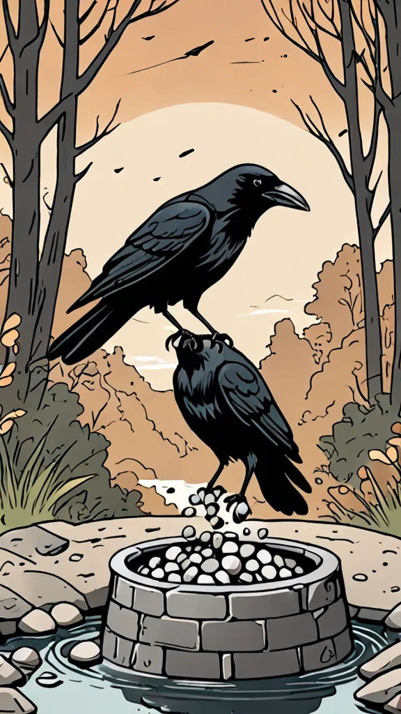 The Clever Crow of the Parched Forest | Story.com