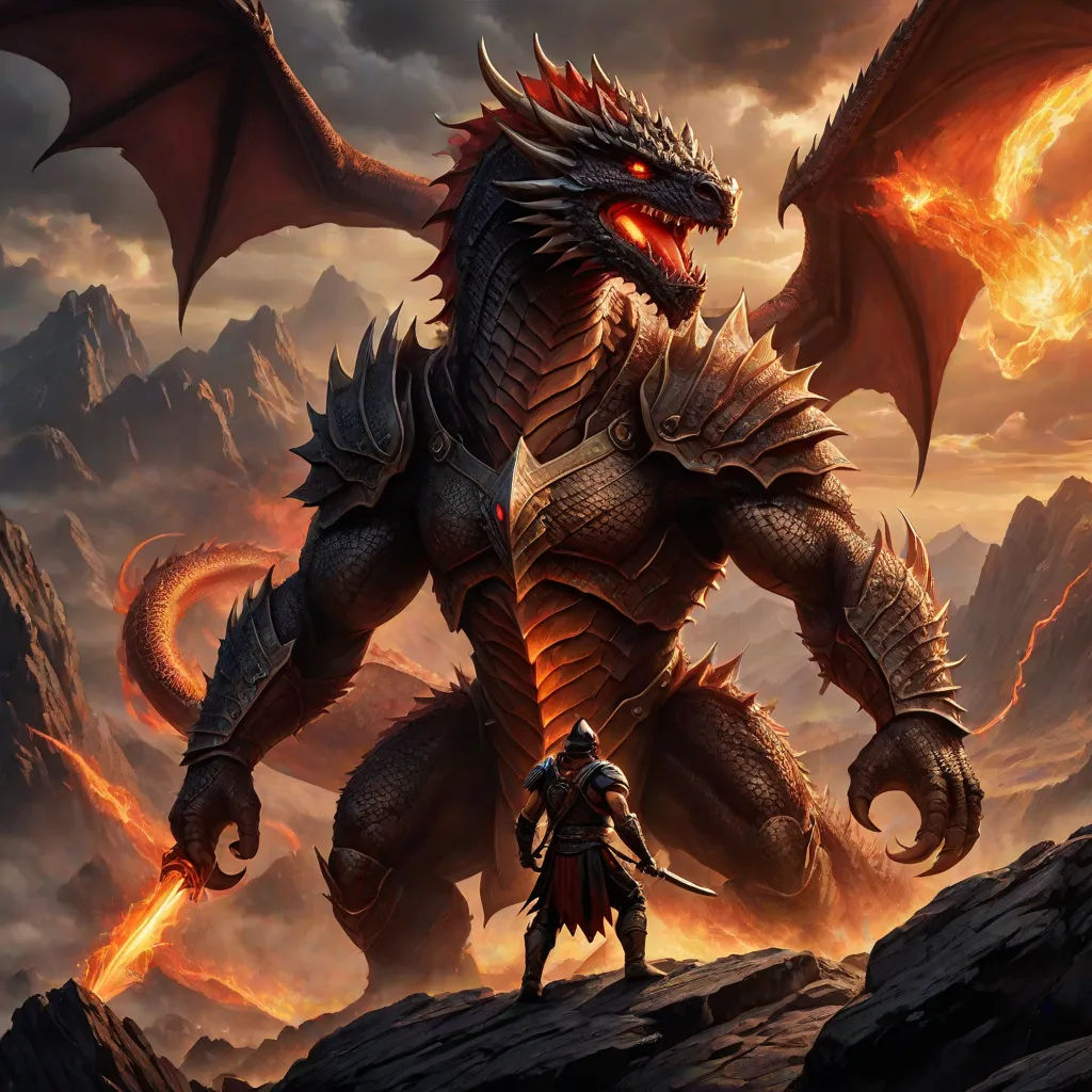 Le guerrier et le dragon | Story.com