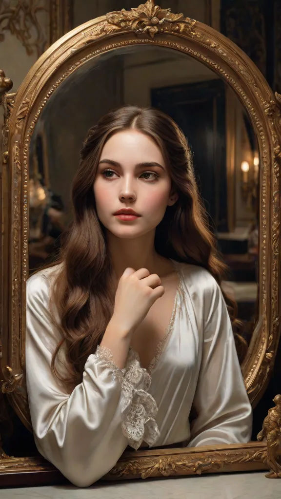 Watch:The Shadow in the Mirror | AI Horror Videos | Story.com
