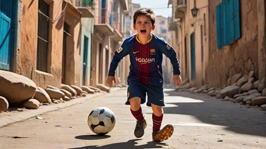 Watch:The Childhood of Lionel Messi | AI Sports Videos | Story.com