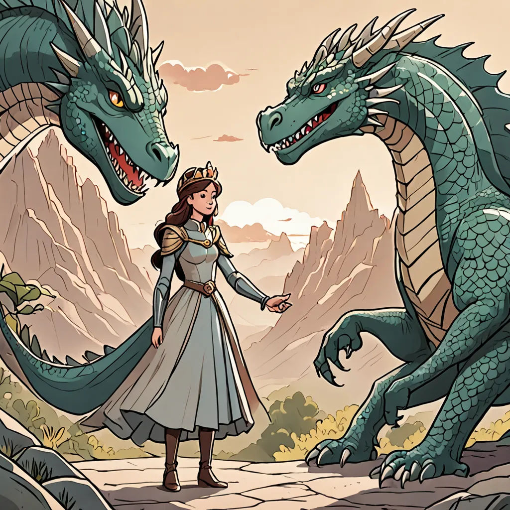 La Princesa Valiente y el Dragón Amistoso | Story.com