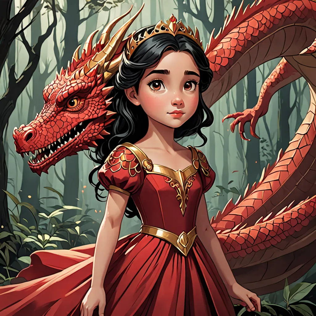 La Princesa Valiente y el Dragón Amistoso | Story.com