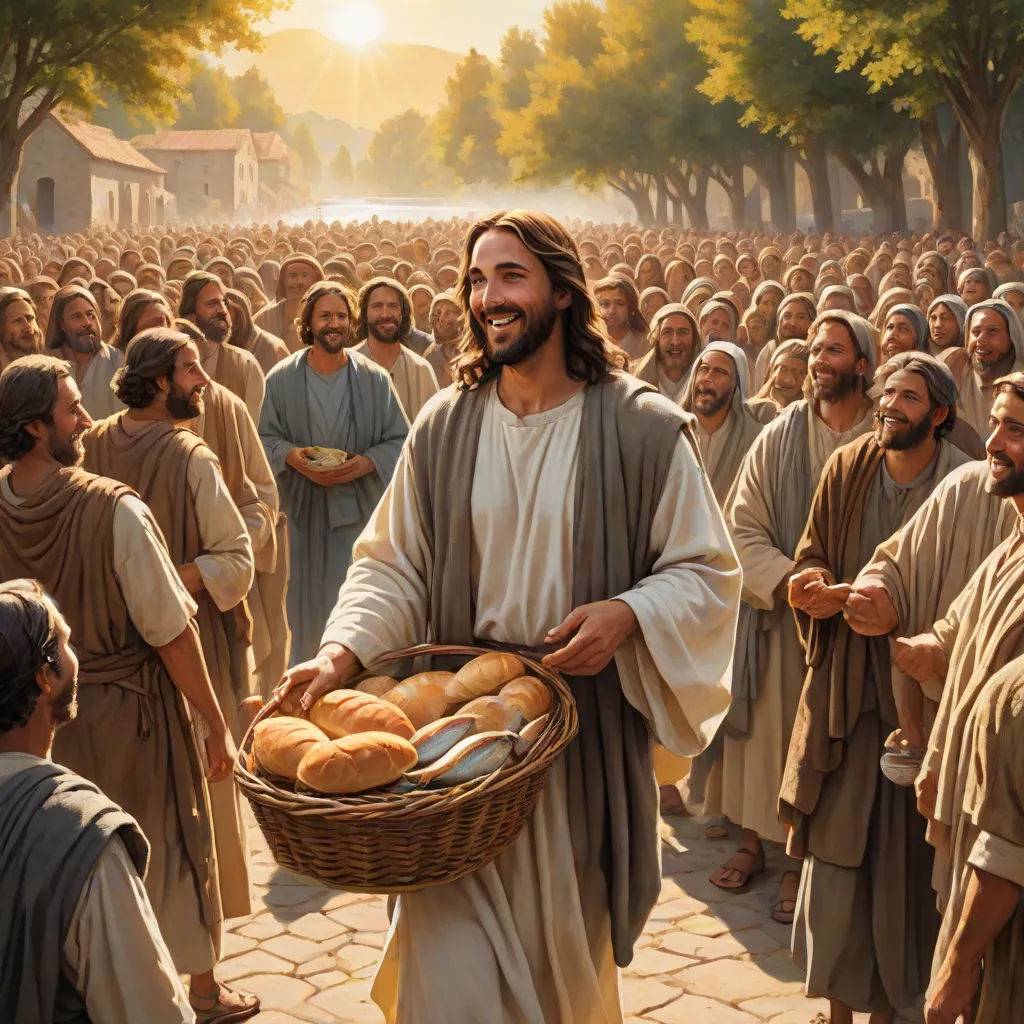The Miracle of the Five Loaves and Two Fish | Story.com