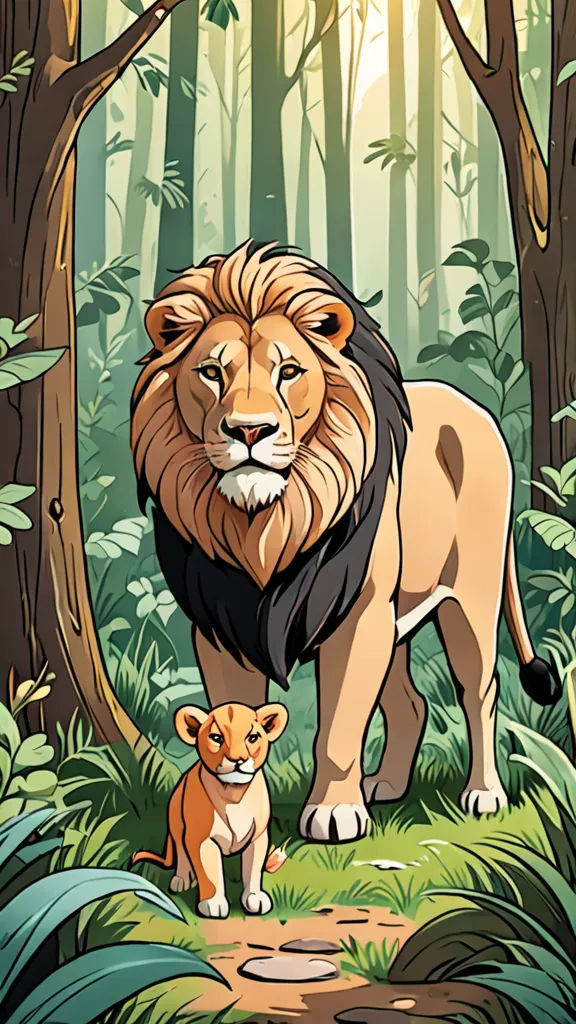 The Lion and the Cow | Story.com