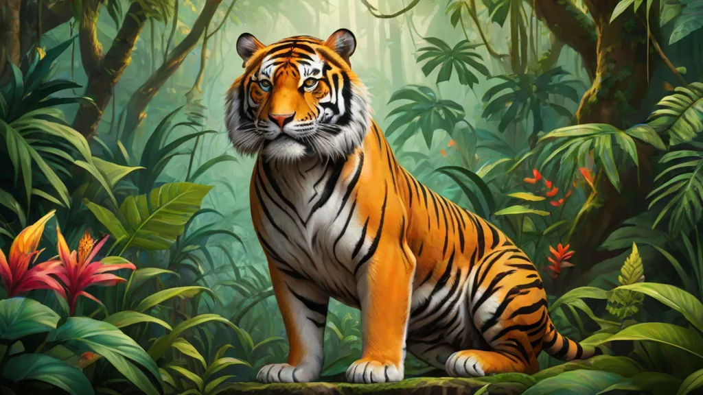 Watch:Tiger and Cat | AI Children’s Videos | Story.com